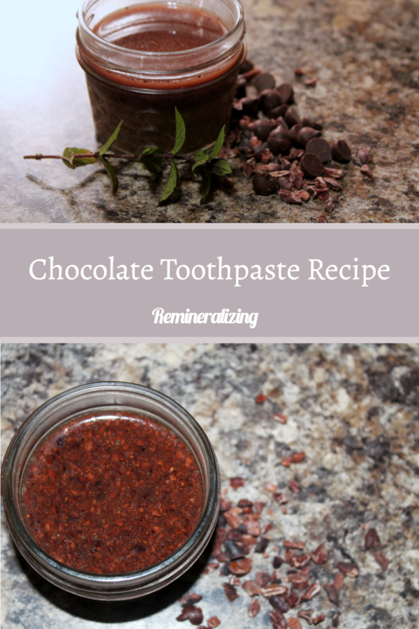 How to Make a Natural, Fluoride-Free Chocolate Toothpaste - Glover ...
