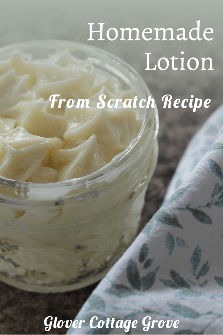 How to Make Your Own Homemade Lotion - Glover Cottage Grove