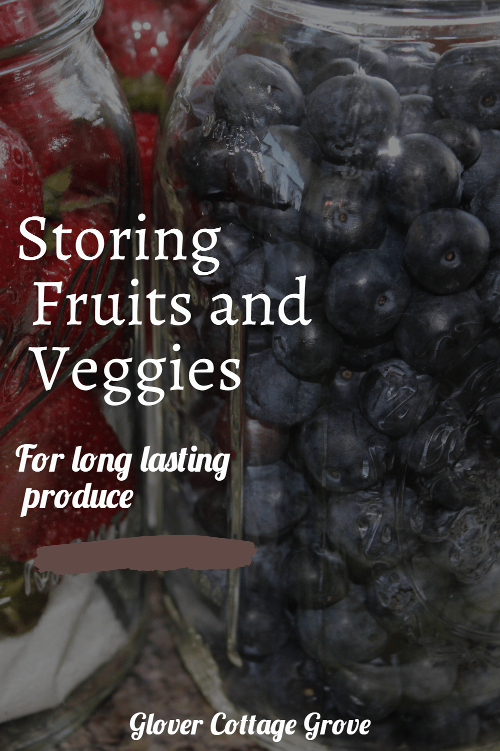 The Best Way to Store Fresh Fruits and Vegetables - Glover Cottage Grove